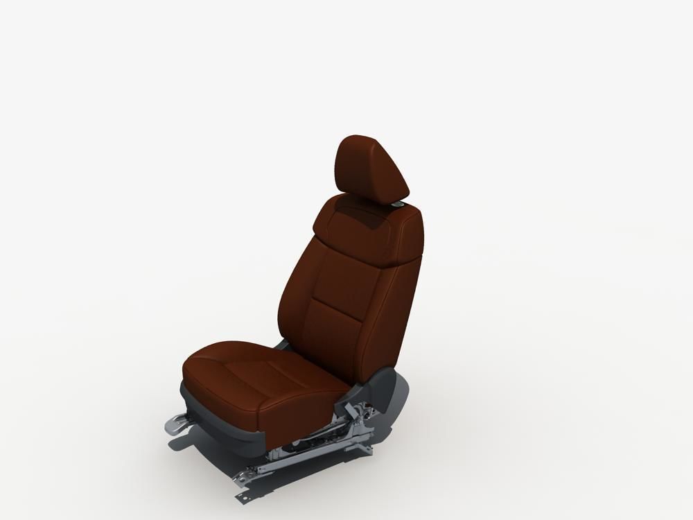 Car Seat Structure 3D model | CGTrader