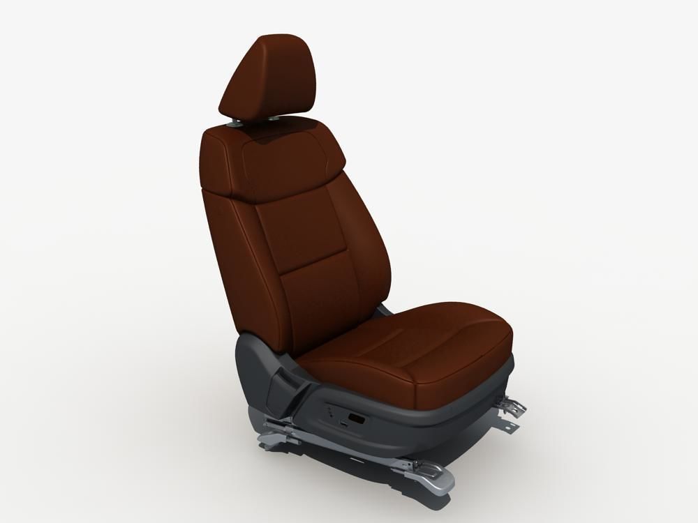 Car Seat Structure 3D model | CGTrader