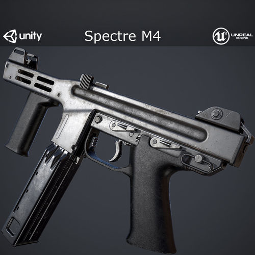 3D model Spectre M4 VR / AR / low-poly | CGTrader