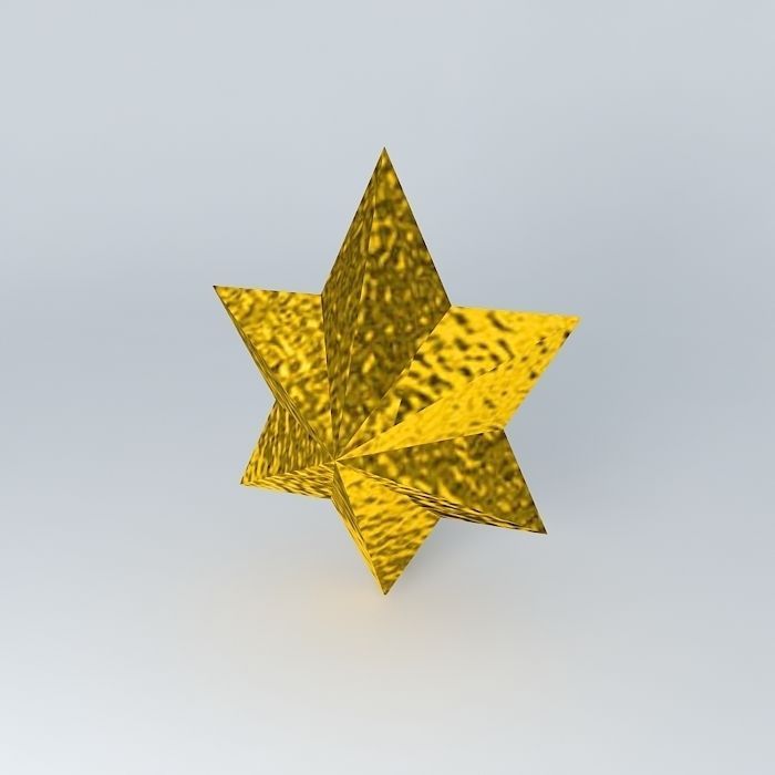 Star Command's Star Symbol free 3D model | CGTrader
