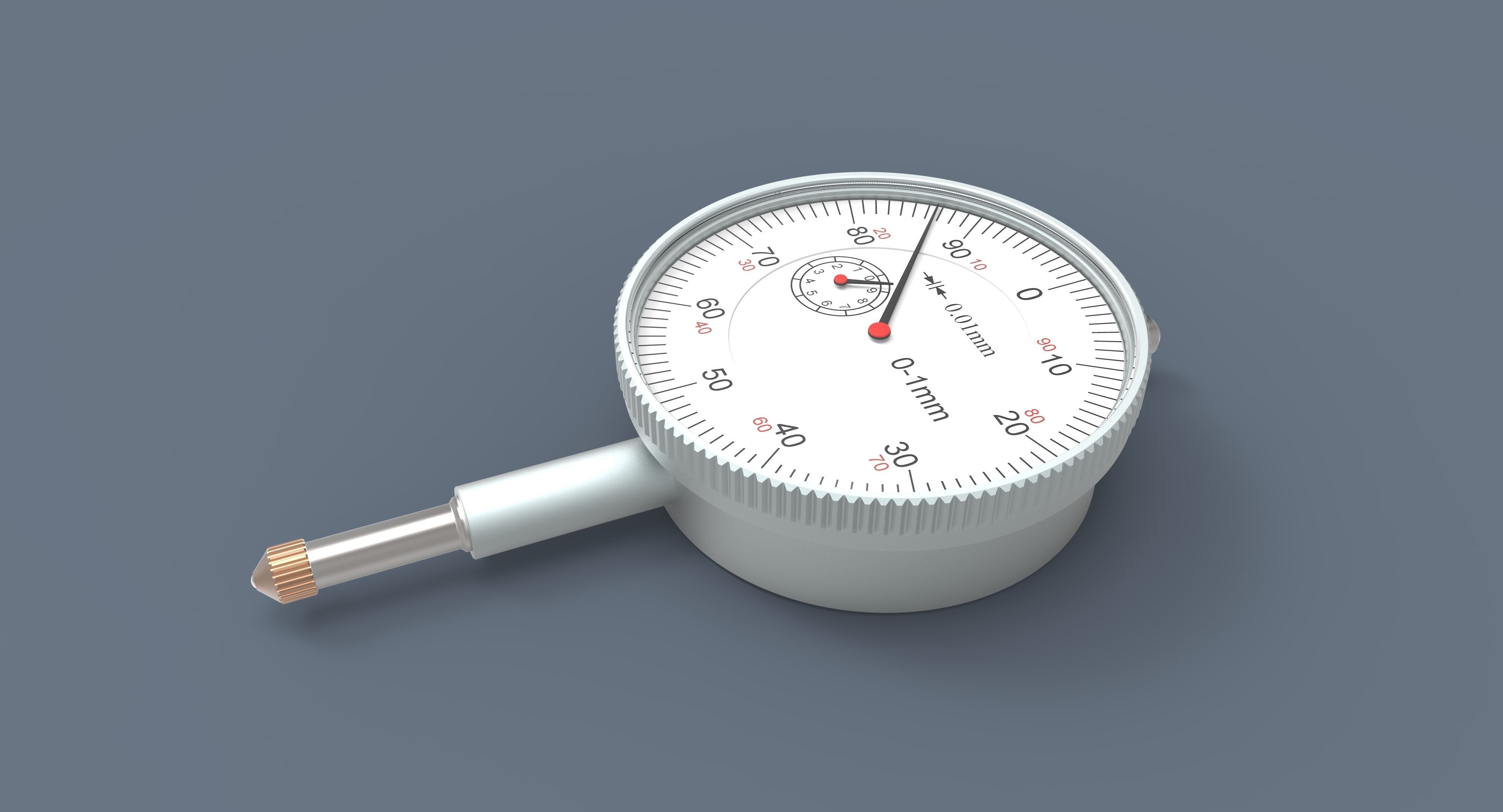 Dial indicator 3D model | CGTrader