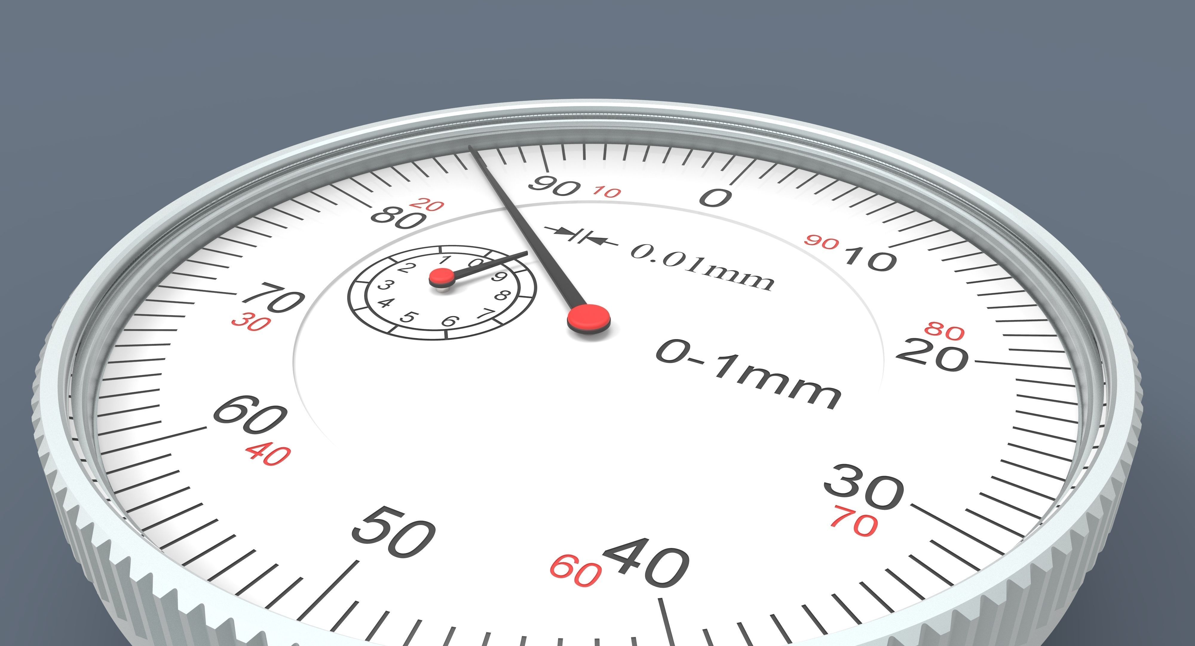Dial indicator 3D model | CGTrader