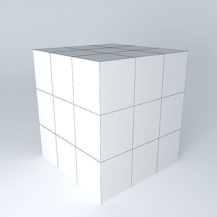 The Rubix Cube free 3D model | CGTrader
