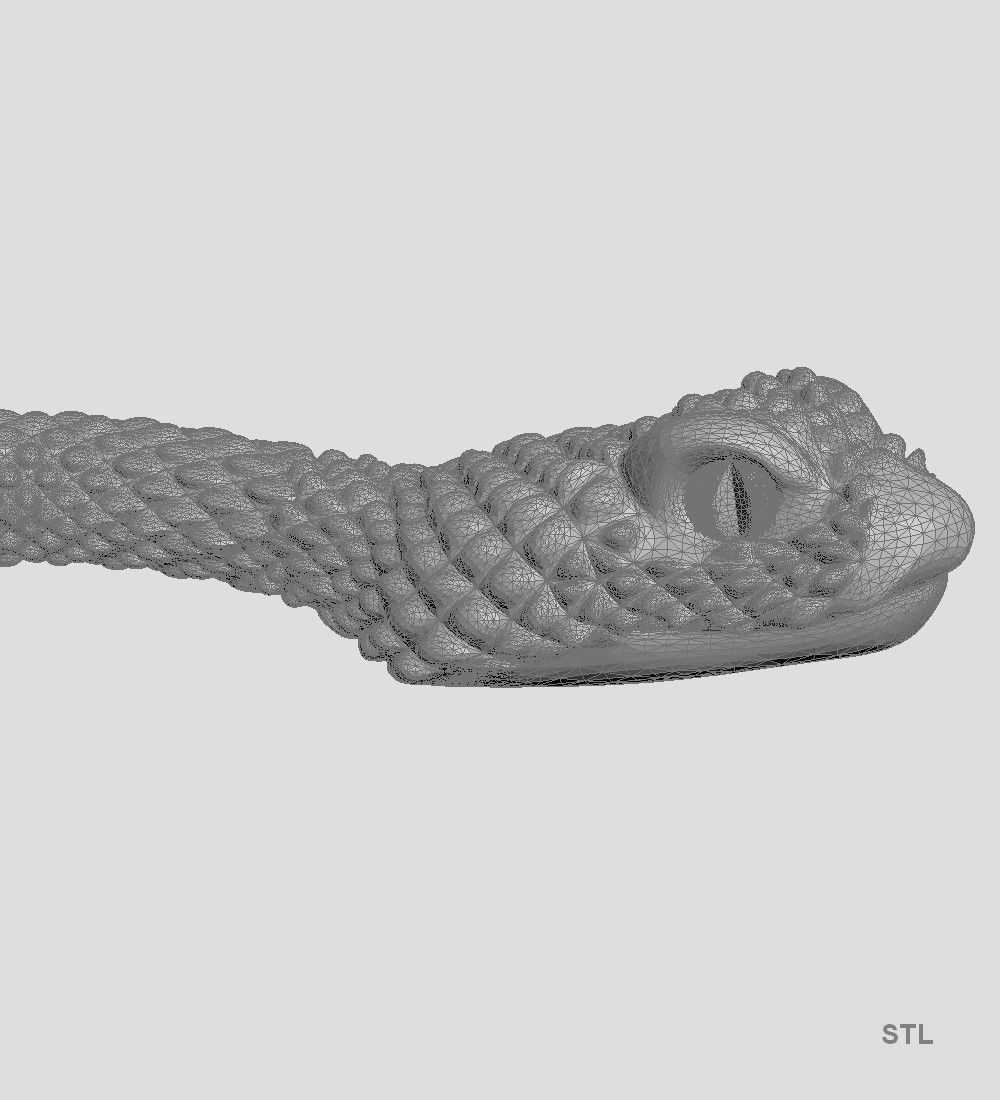 Snake 3D model | CGTrader