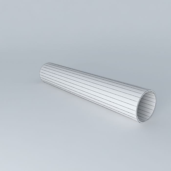 Glass Cylinder Tunnel free 3D model | CGTrader