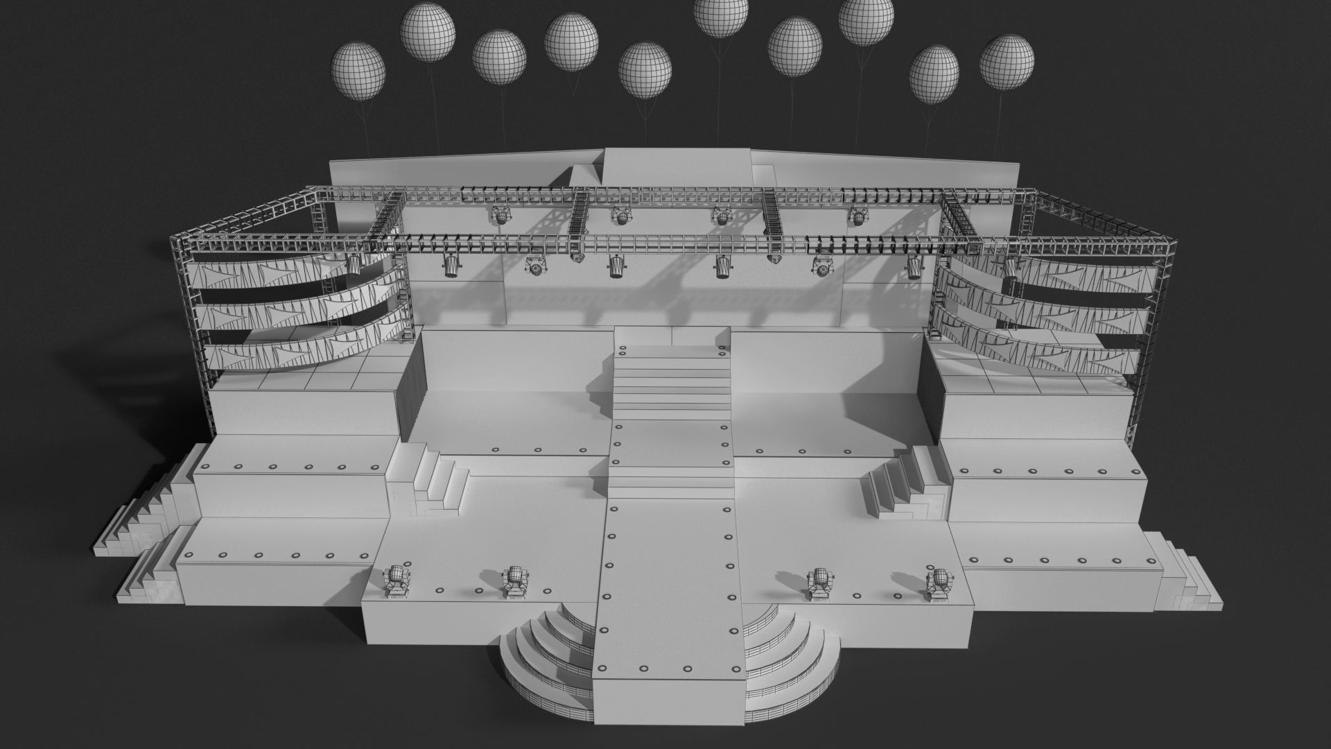 Large scale 3d event model 3D model | CGTrader