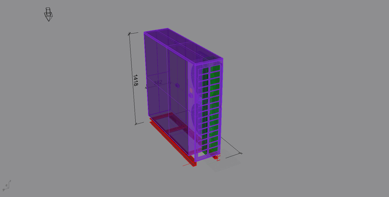 Heat pump 3D model | CGTrader