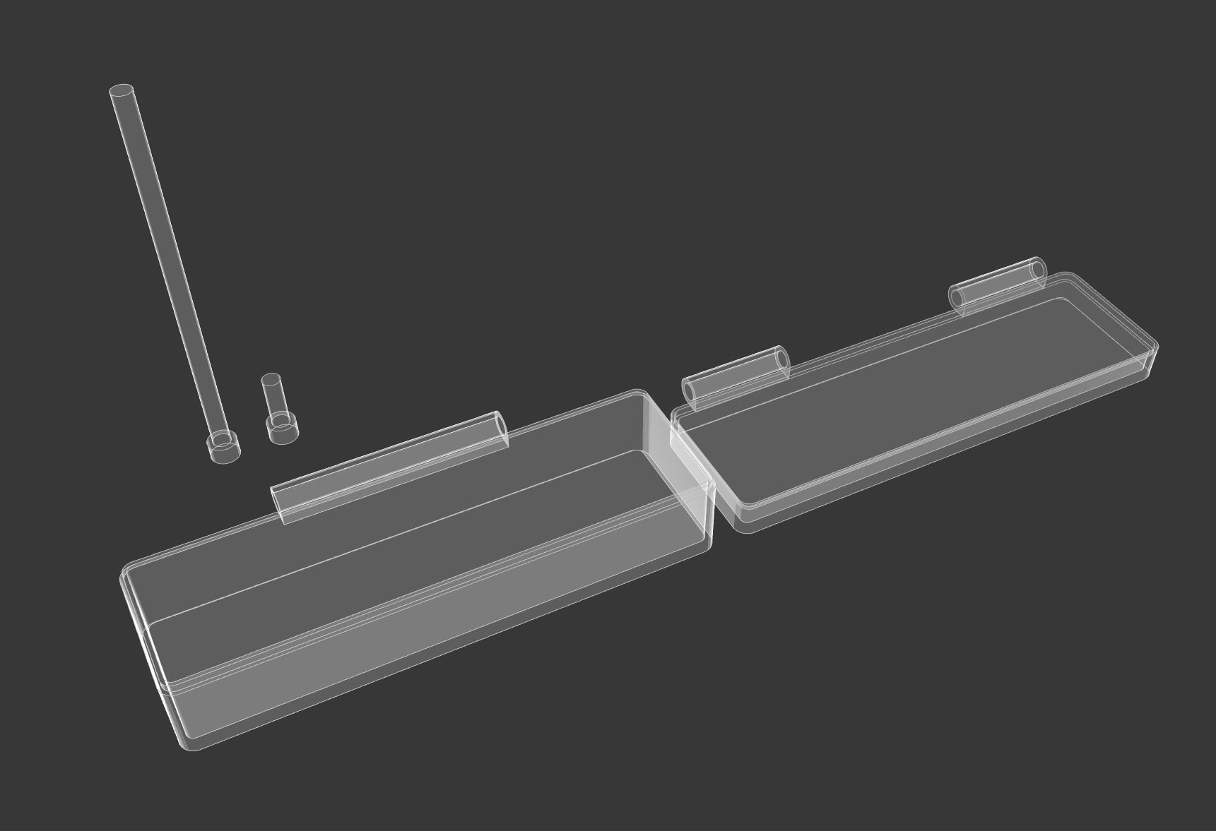 Vape Case with Hinge for Storing Vape Mods eg Voopoo Mojo Mod 3D model ...