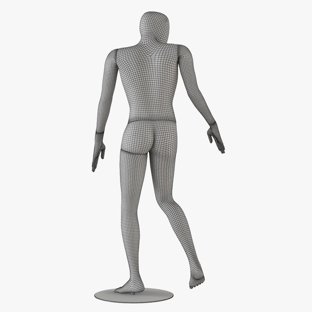 Abstract man mannequin 3D model | CGTrader