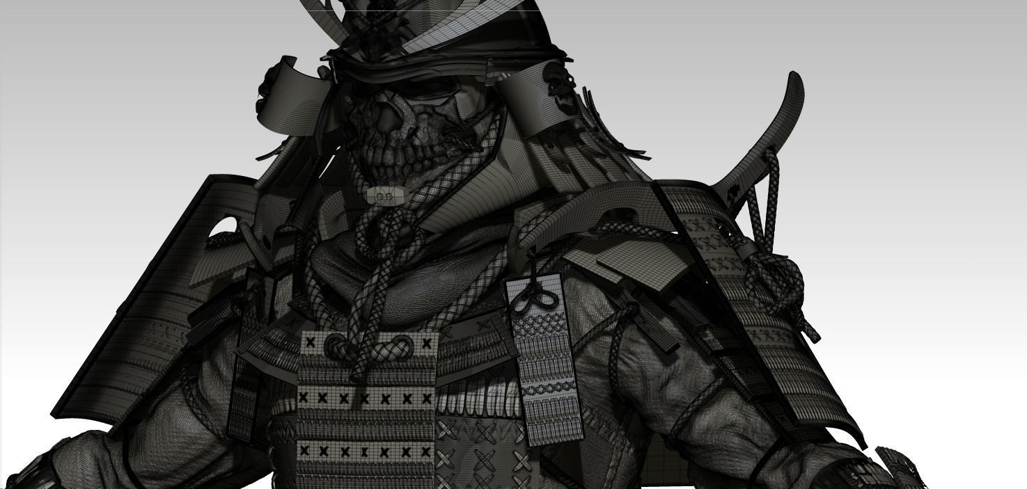 Samurai remaster High poly Zbrush project 3D model | CGTrader