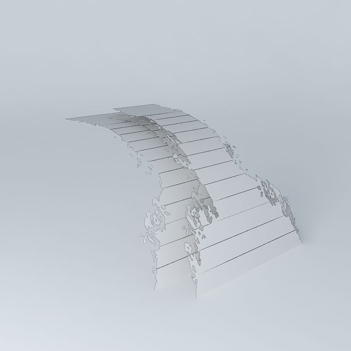 waterfall free 3D model | CGTrader