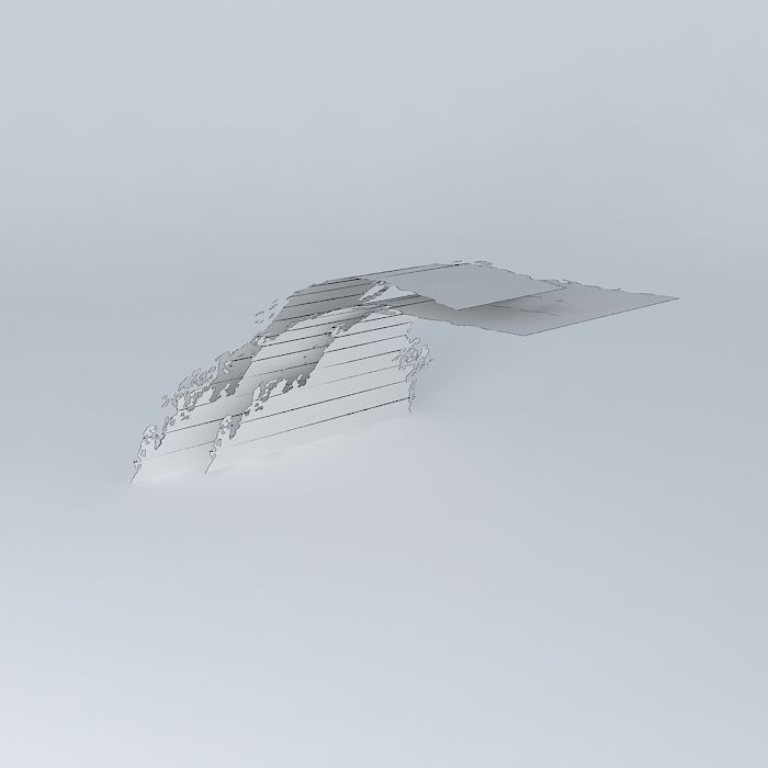 waterfall free 3D model | CGTrader