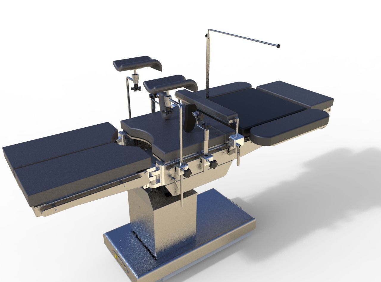 Operating table 3D model rigged | CGTrader