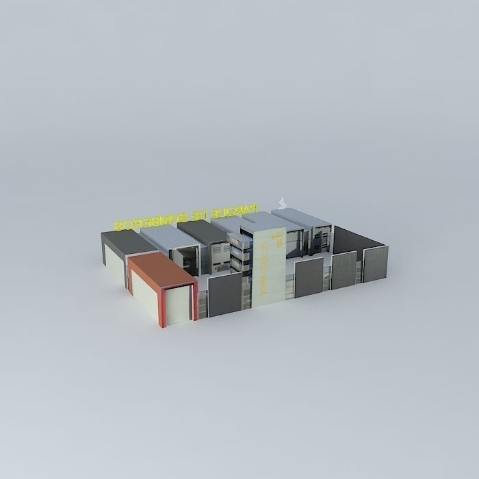 Firehouse San Fernando free 3D model | CGTrader