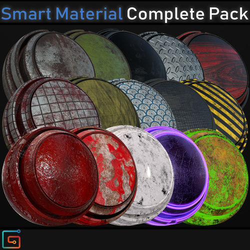 Smart Material Complete Pack Texture | CGTrader