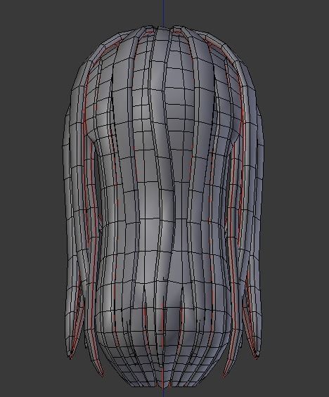 Toony cartoon female character free 3D model rigged | CGTrader