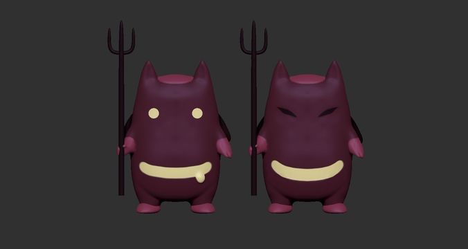 Devil STL for 3DPrint 3D model 3D printable | CGTrader