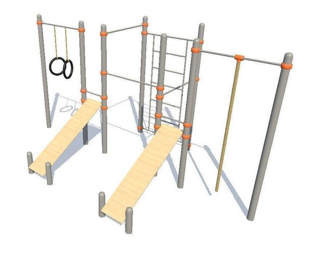 3D model Training ground VR / AR / low-poly | CGTrader