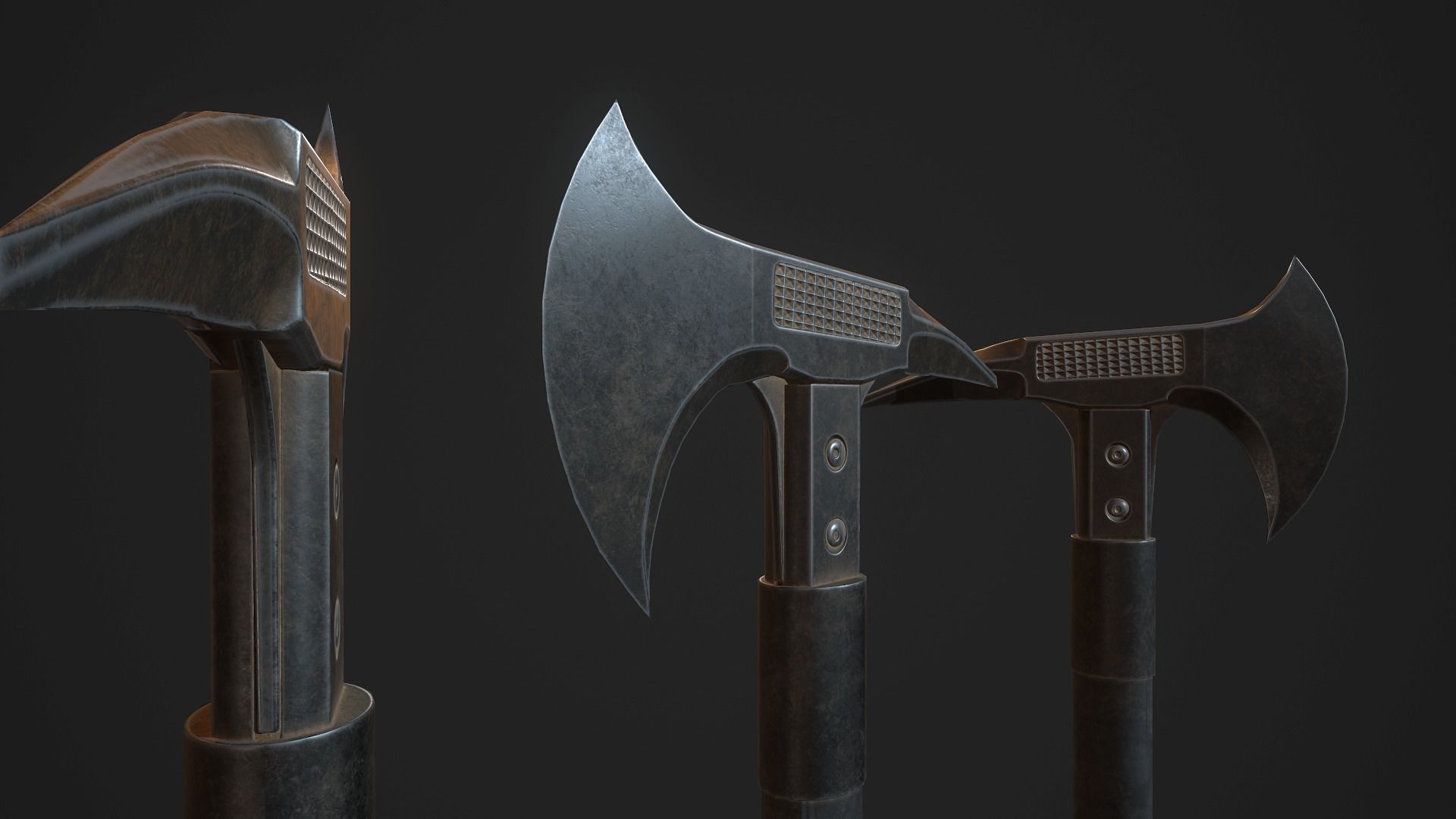3D model Modern Axe 02 VR / AR / low-poly | CGTrader
