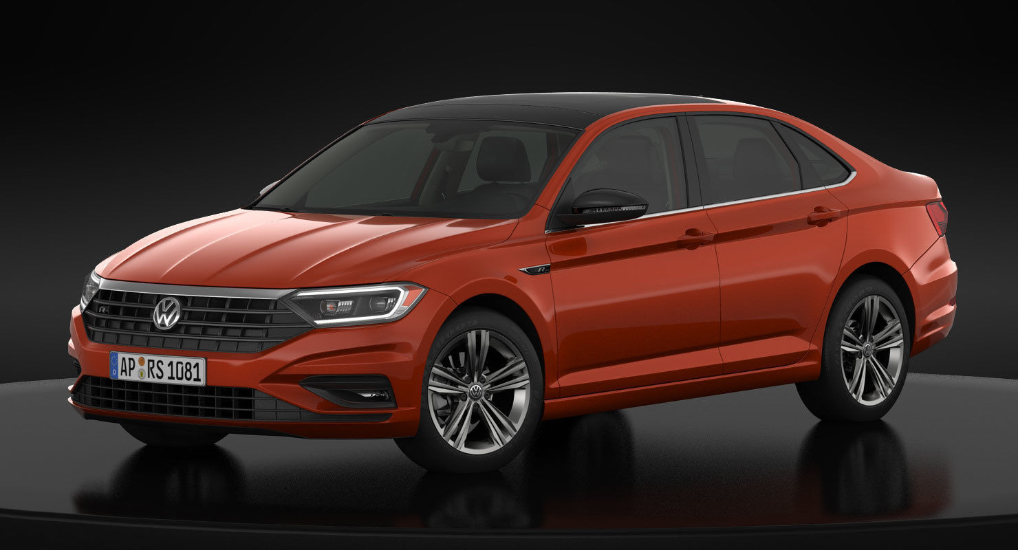 Volkswagen Jetta R-Line 2019 Detailed Interior 3D model | CGTrader