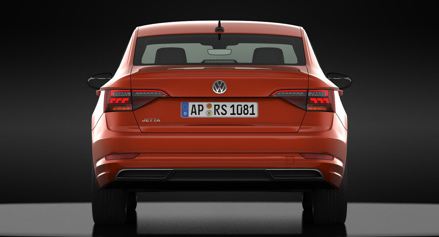 Volkswagen Jetta R-Line 2019 Detailed Interior 3D model | CGTrader