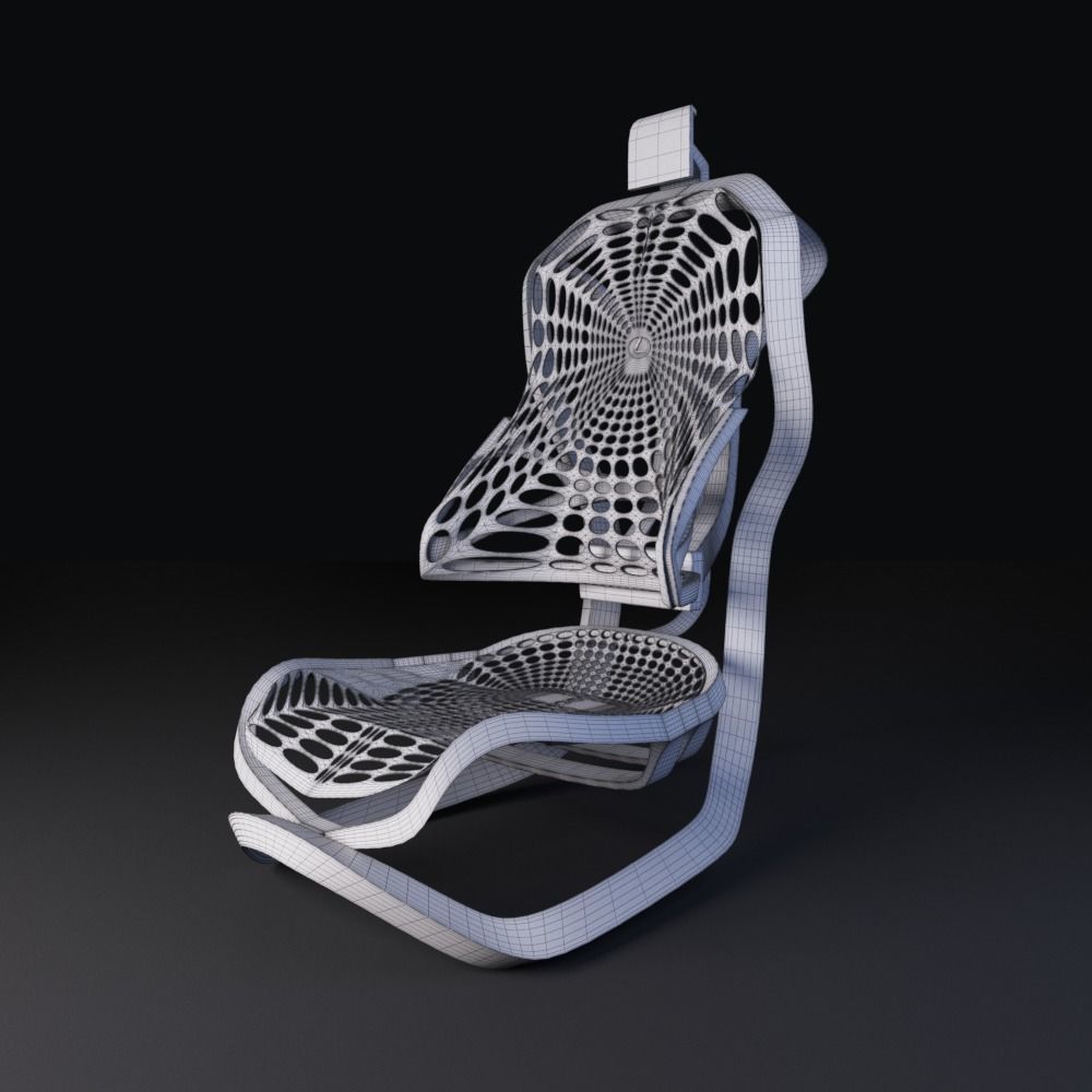 Lexus kinetic chair 3D model | CGTrader