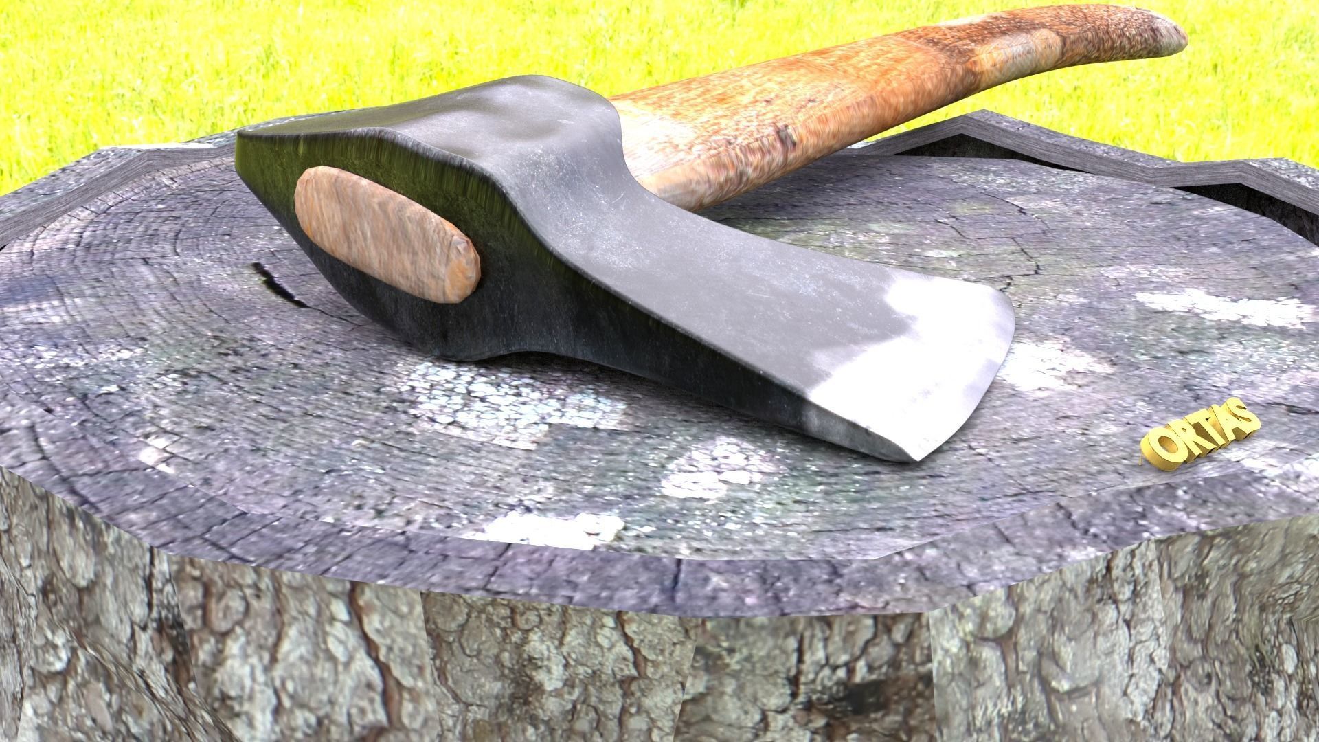 ORTAS AXE NO 1-2-3-4 3D Model Collection | CGTrader