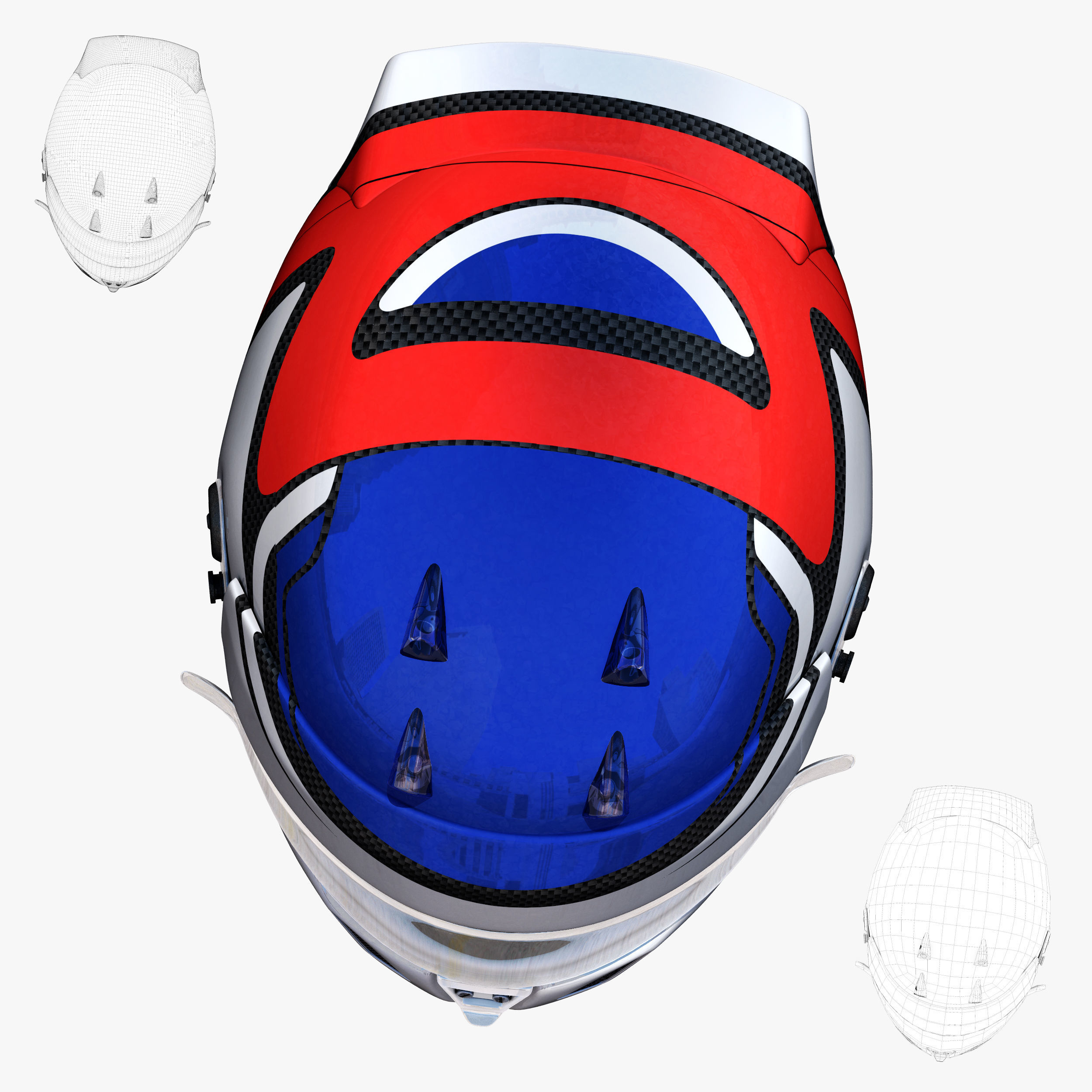 3D model Calderon helmet 2018 VR / AR / low-poly | CGTrader