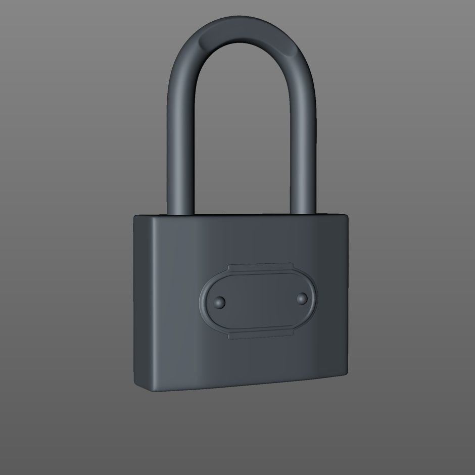 3D model Padlock VR / AR / low-poly | CGTrader
