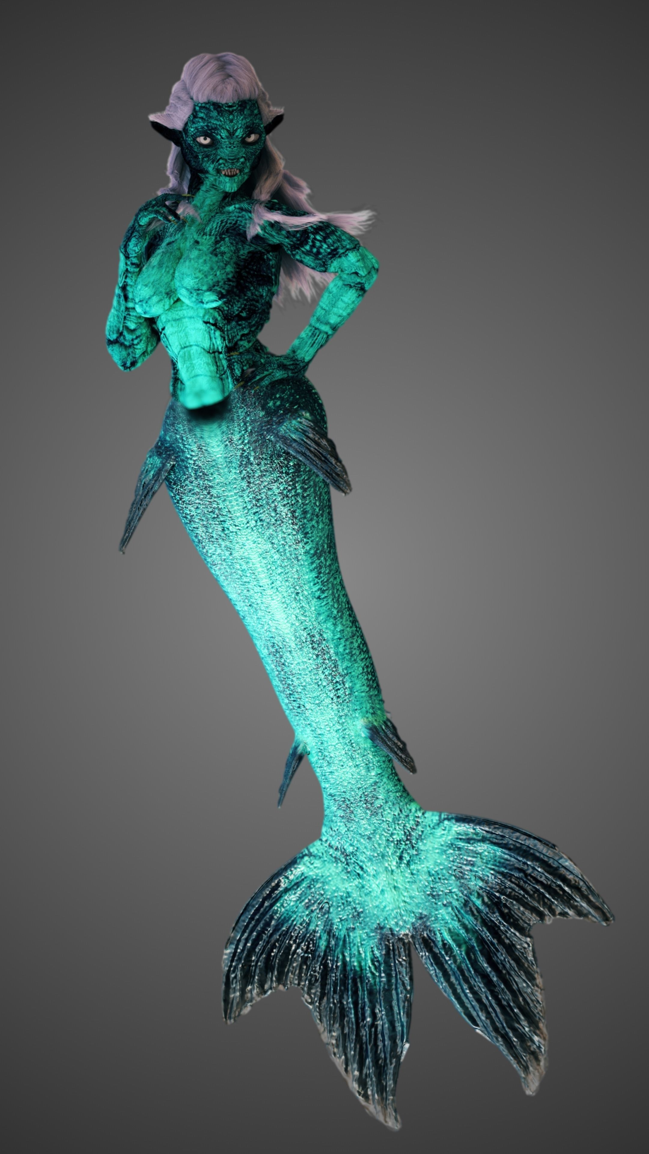 Siren 3D model animated rigged | CGTrader