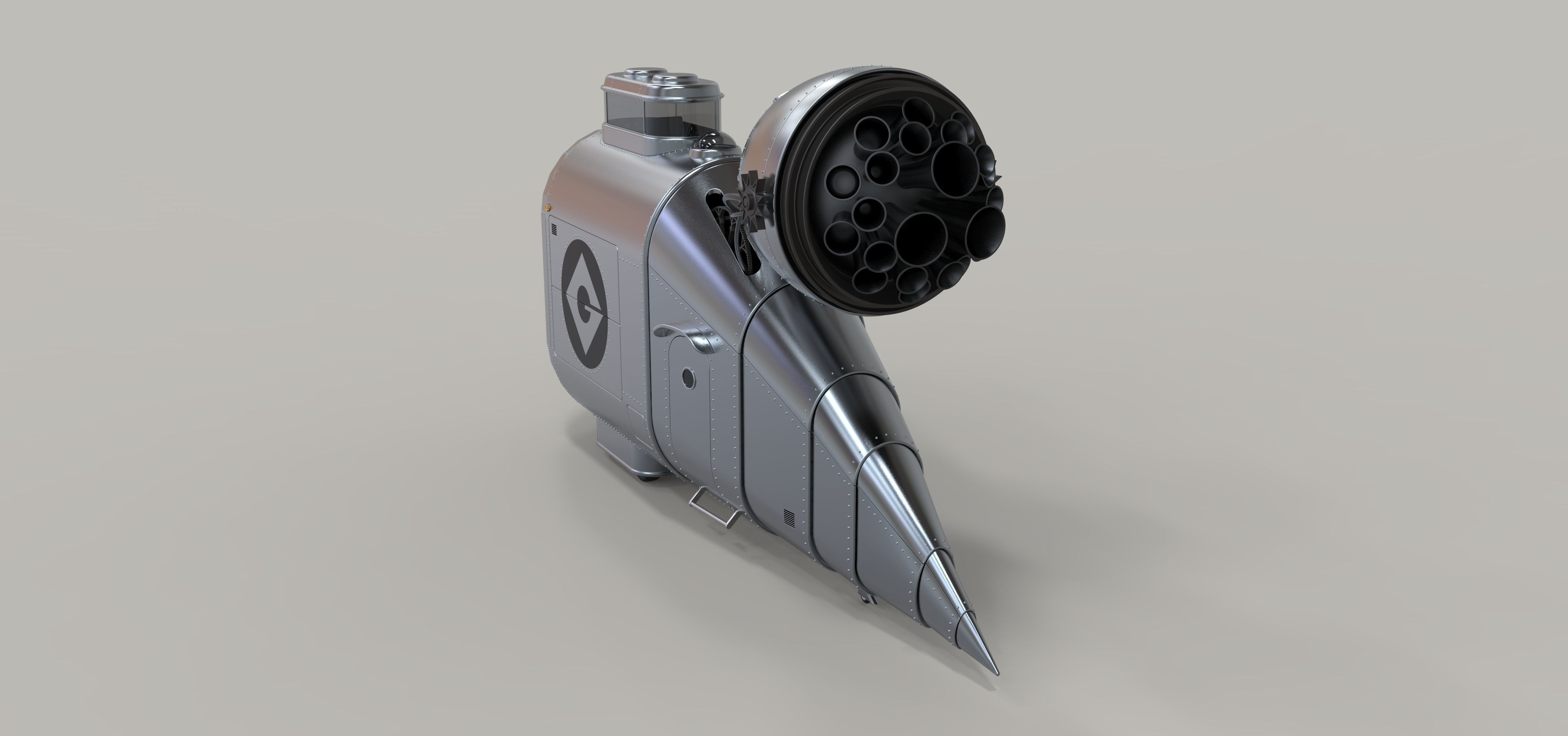 Grumobile from movie Despicable Me 3D model | CGTrader