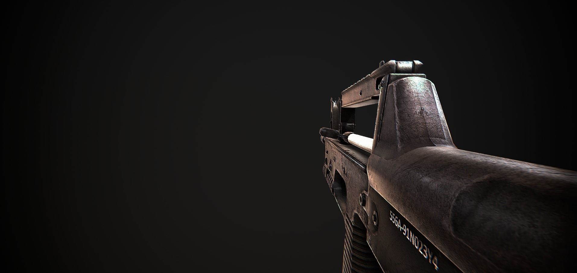3D model A91 Assault Rifle VR / AR / low-poly | CGTrader