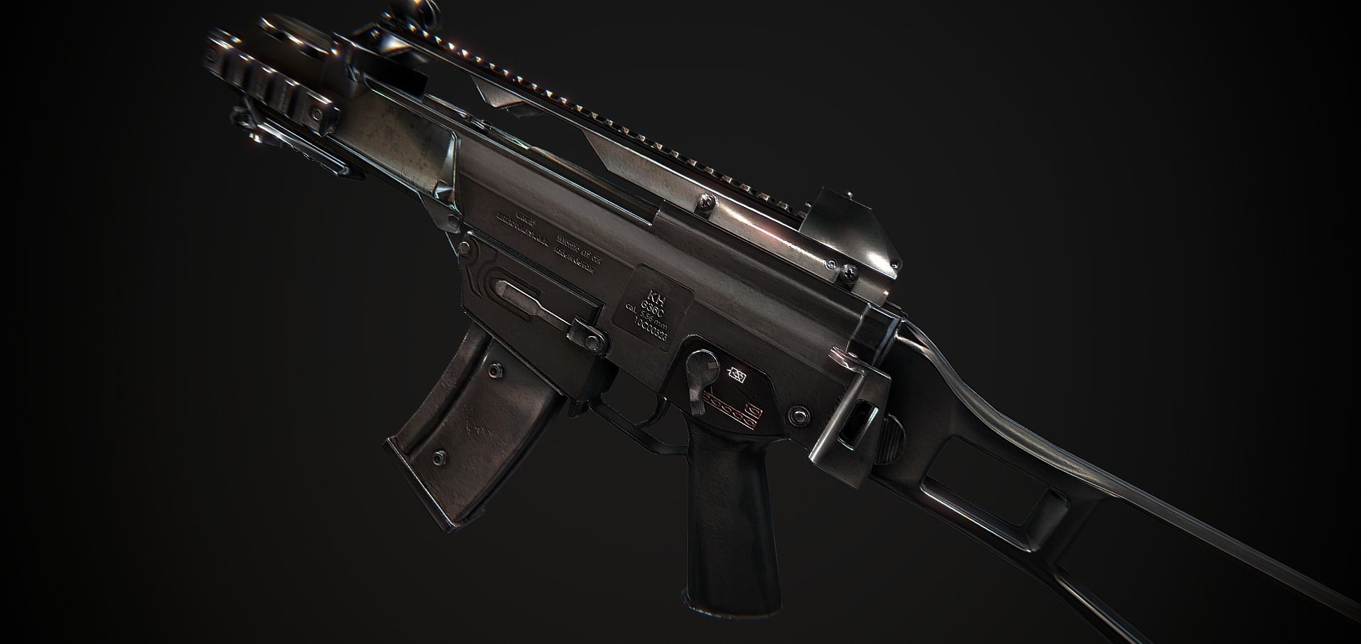 3D model G36 ag rifle VR / AR / low-poly | CGTrader