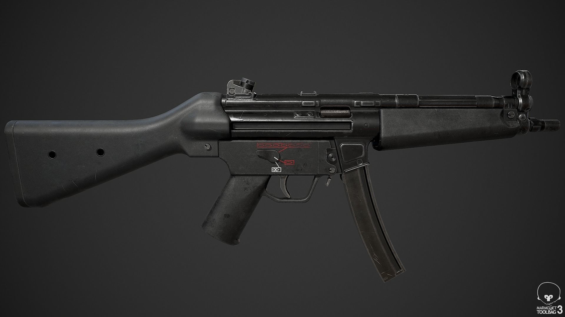 3D model MP5A2 VR / AR / low-poly | CGTrader