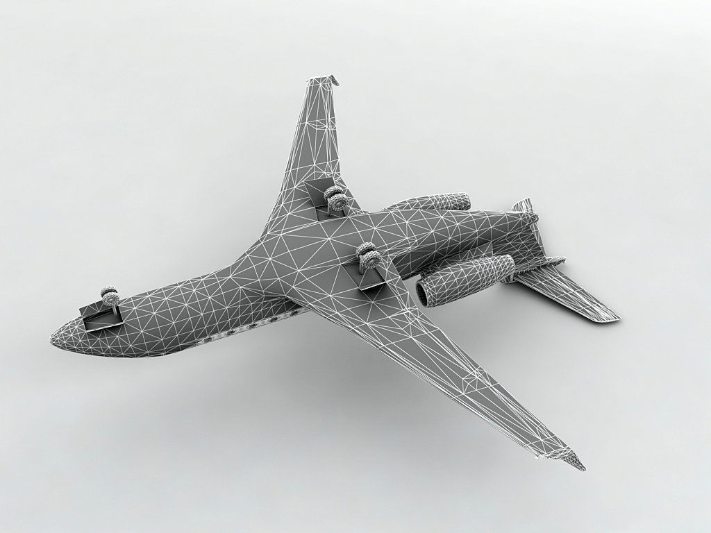 3D model Embraer Legacy 500 Aircraft VR / AR / low-poly | CGTrader