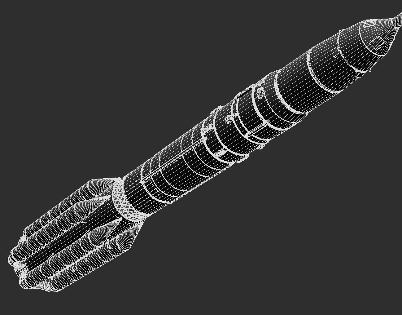 Proton Rocket launch pad 3D model rigged | CGTrader