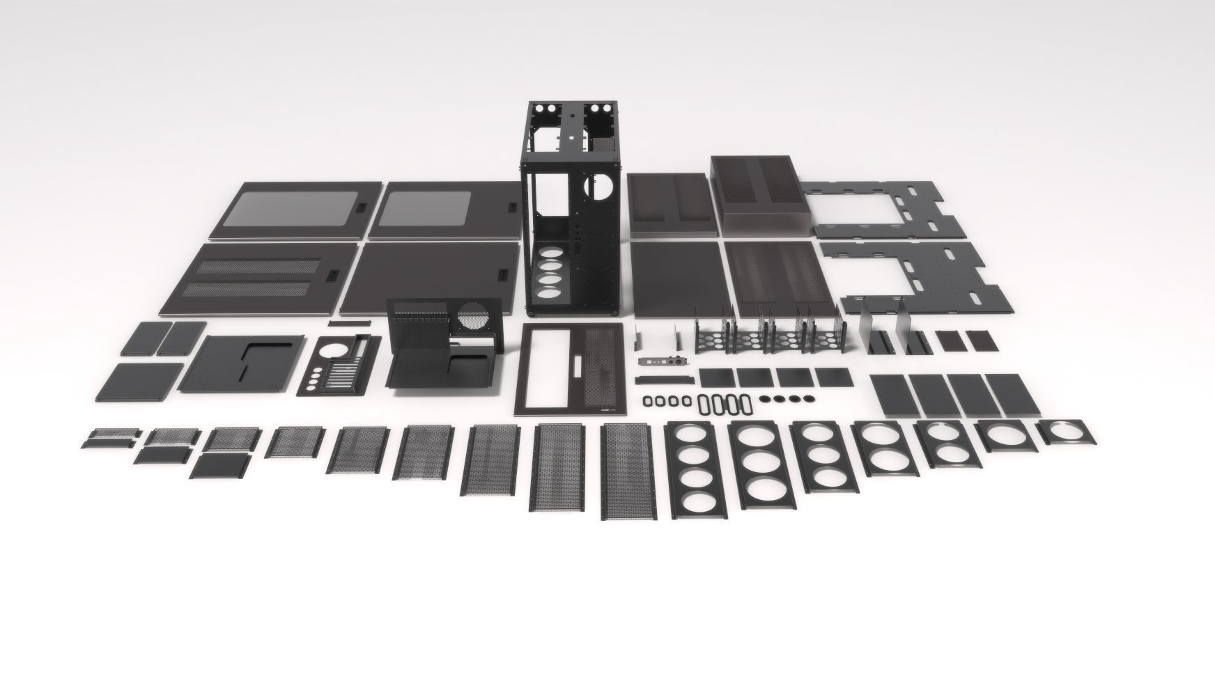 Caselabs Magnum TH10A PC Case 3D model | CGTrader