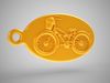 Bike Keychain 3D model 3D printable | CGTrader