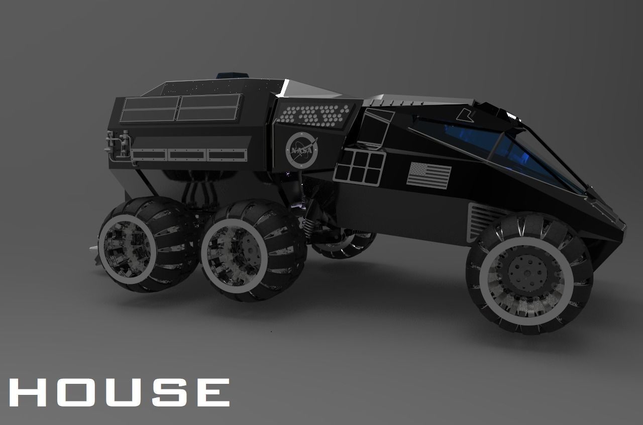 NASA Mars Rover Concept 3D model | CGTrader