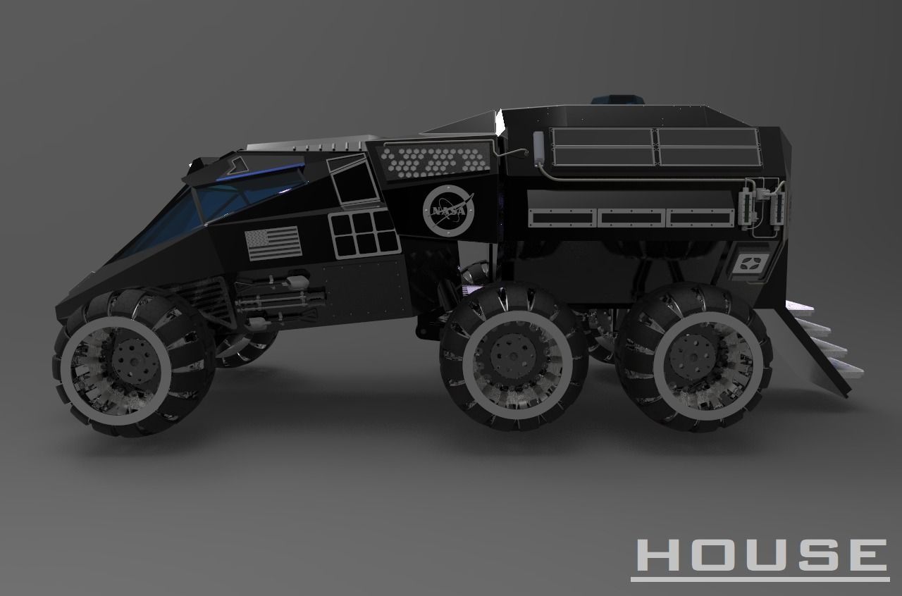 NASA Mars Rover Concept 3D model | CGTrader
