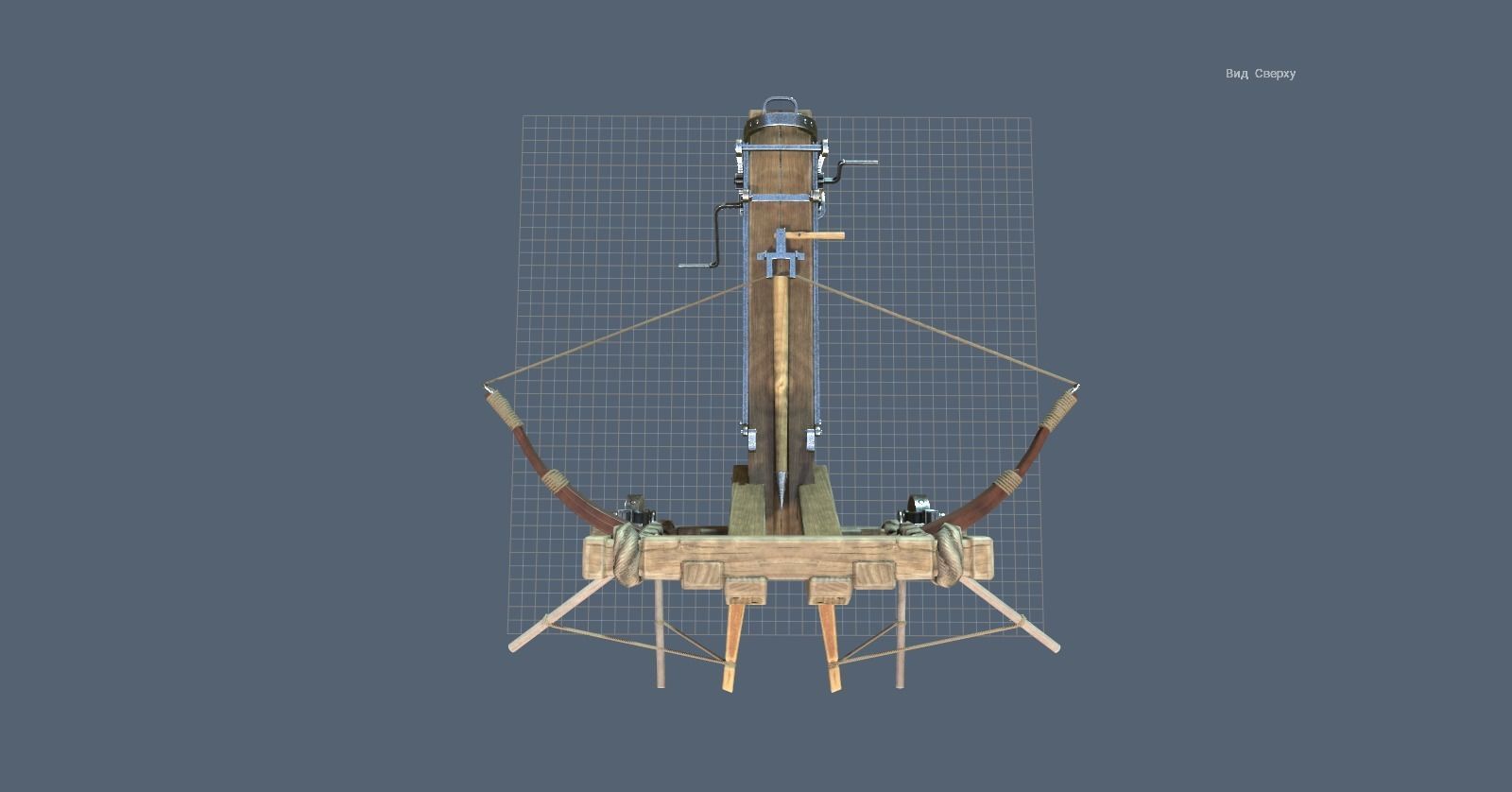 3D model Roman Arrow Ballista VR / AR / low-poly | CGTrader