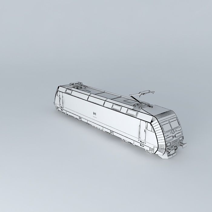 ADtranz - Series 101 / traffic red livery free 3D model | CGTrader