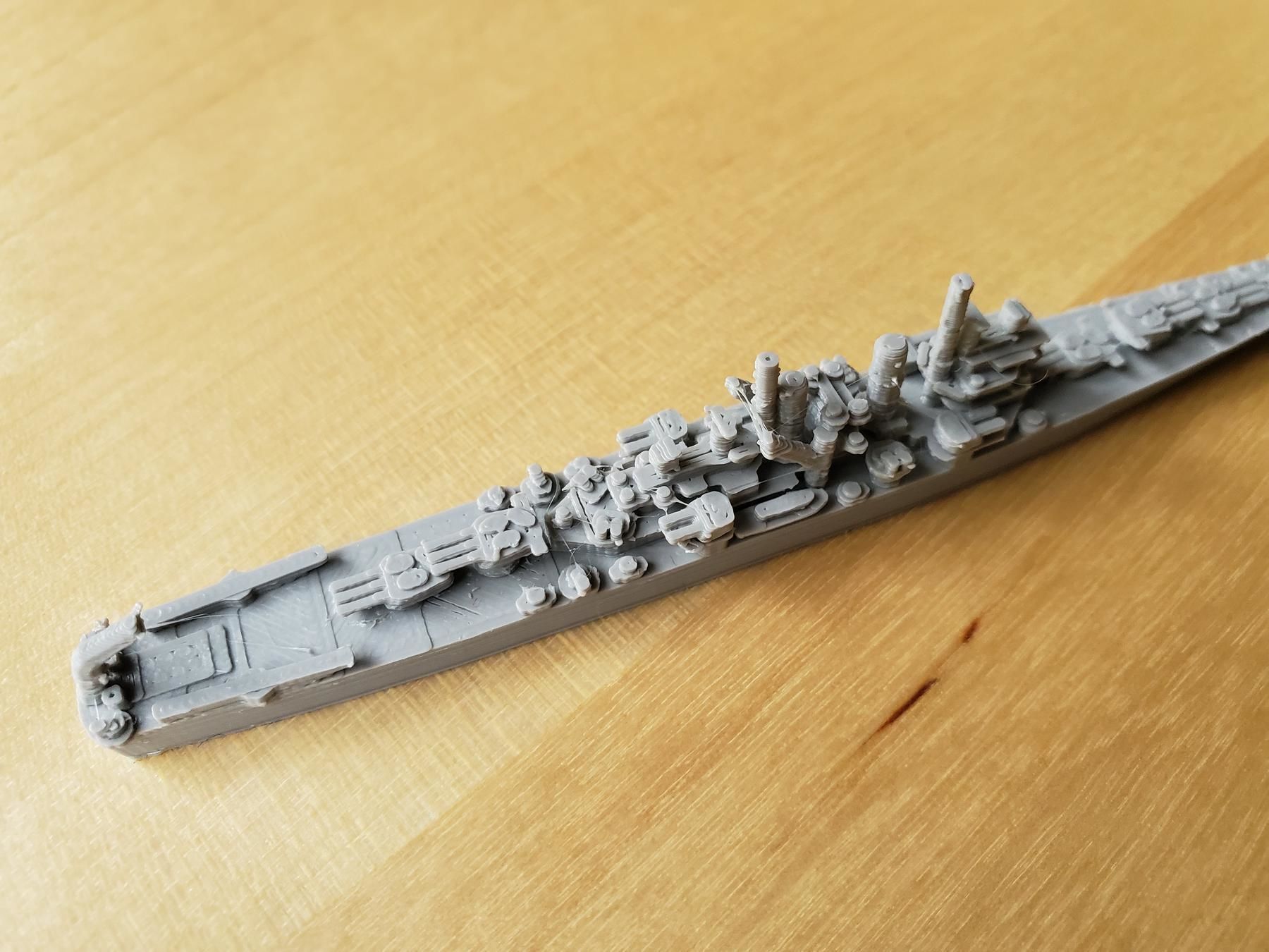 US St Louis Class Cruiser Warship 3D model 3D printable | CGTrader
