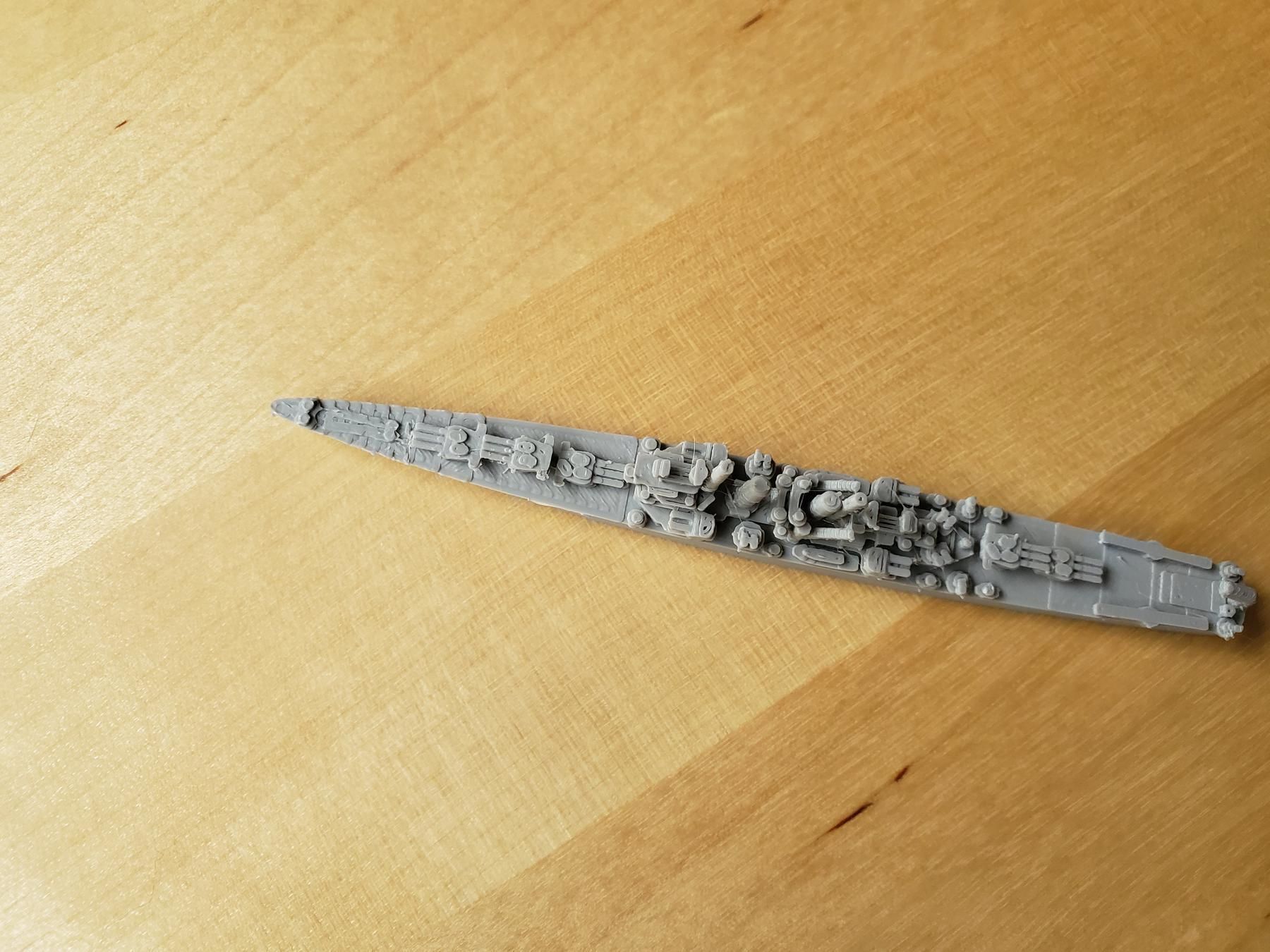 US St Louis Class Cruiser Warship 3D model 3D printable | CGTrader