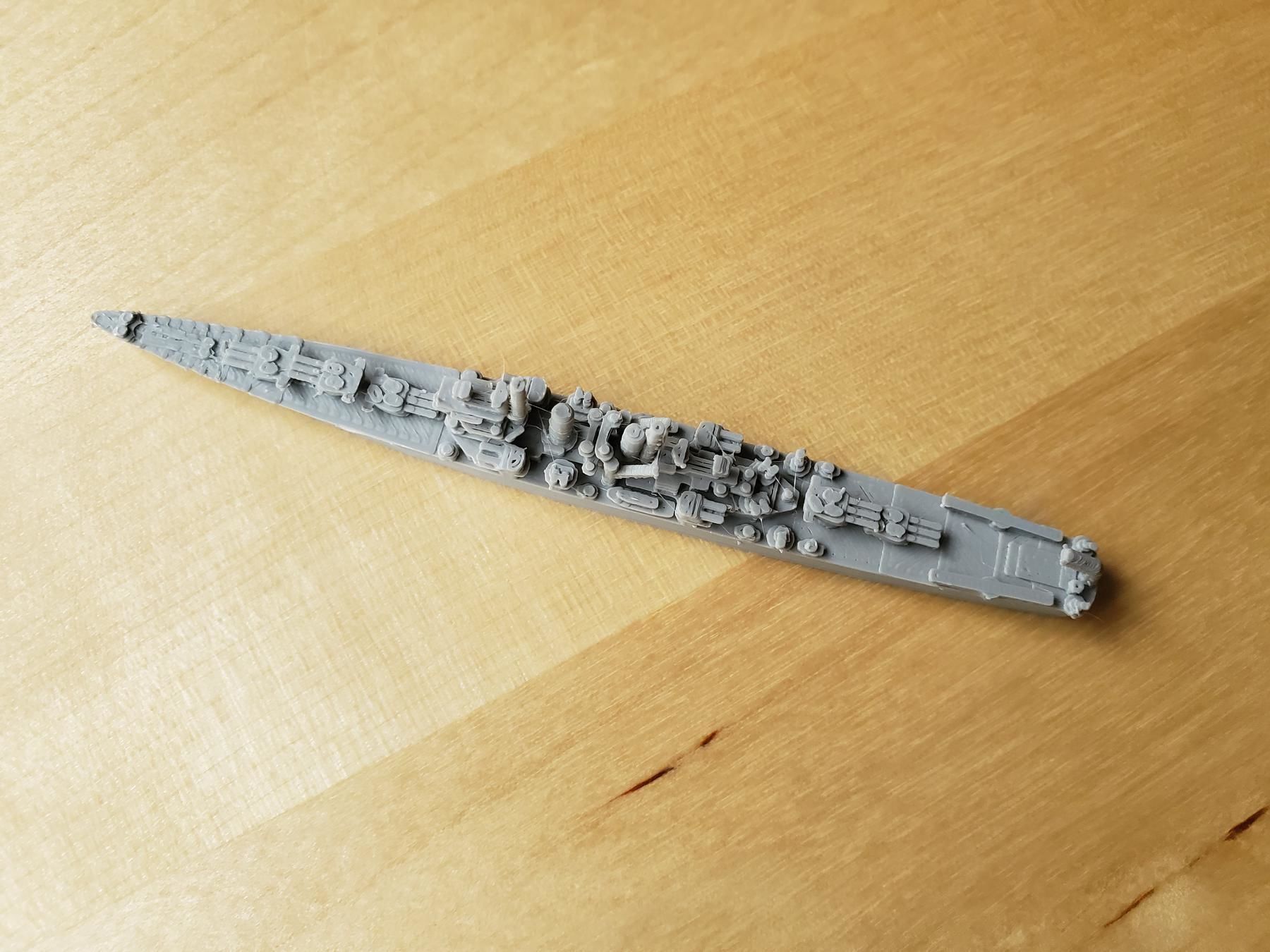 US St Louis Class Cruiser Warship 3D model 3D printable | CGTrader