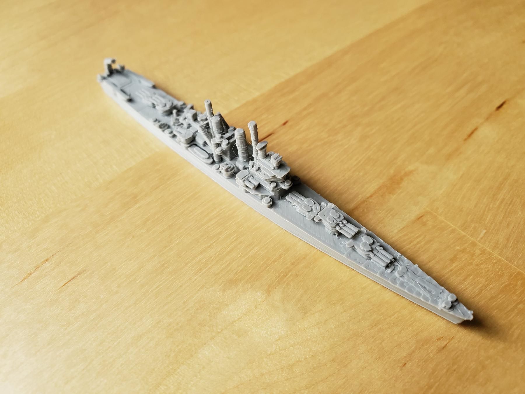 US St Louis Class Cruiser Warship 3D model 3D printable | CGTrader