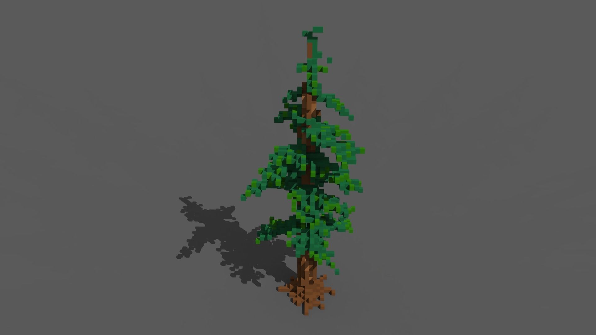 3D model Full Packed Tree Voxel VR / AR / low-poly | CGTrader