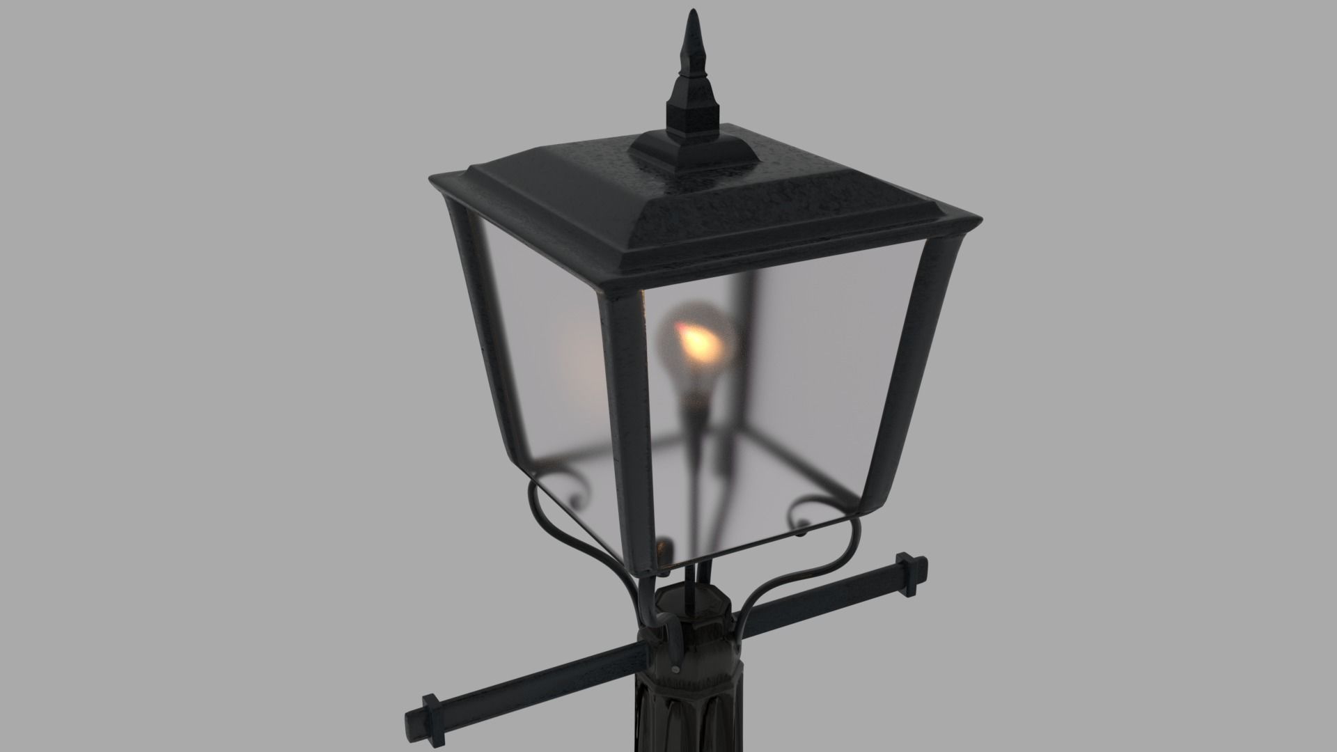 Lamp Post High-Poly 3D model | CGTrader