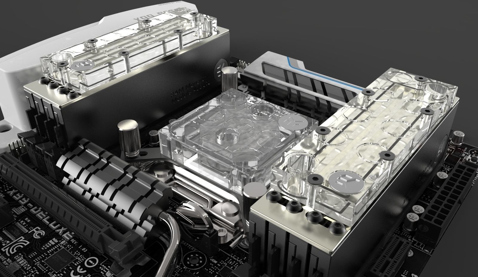 EK Supremacy Evo CPU Waterblock 3D model | CGTrader