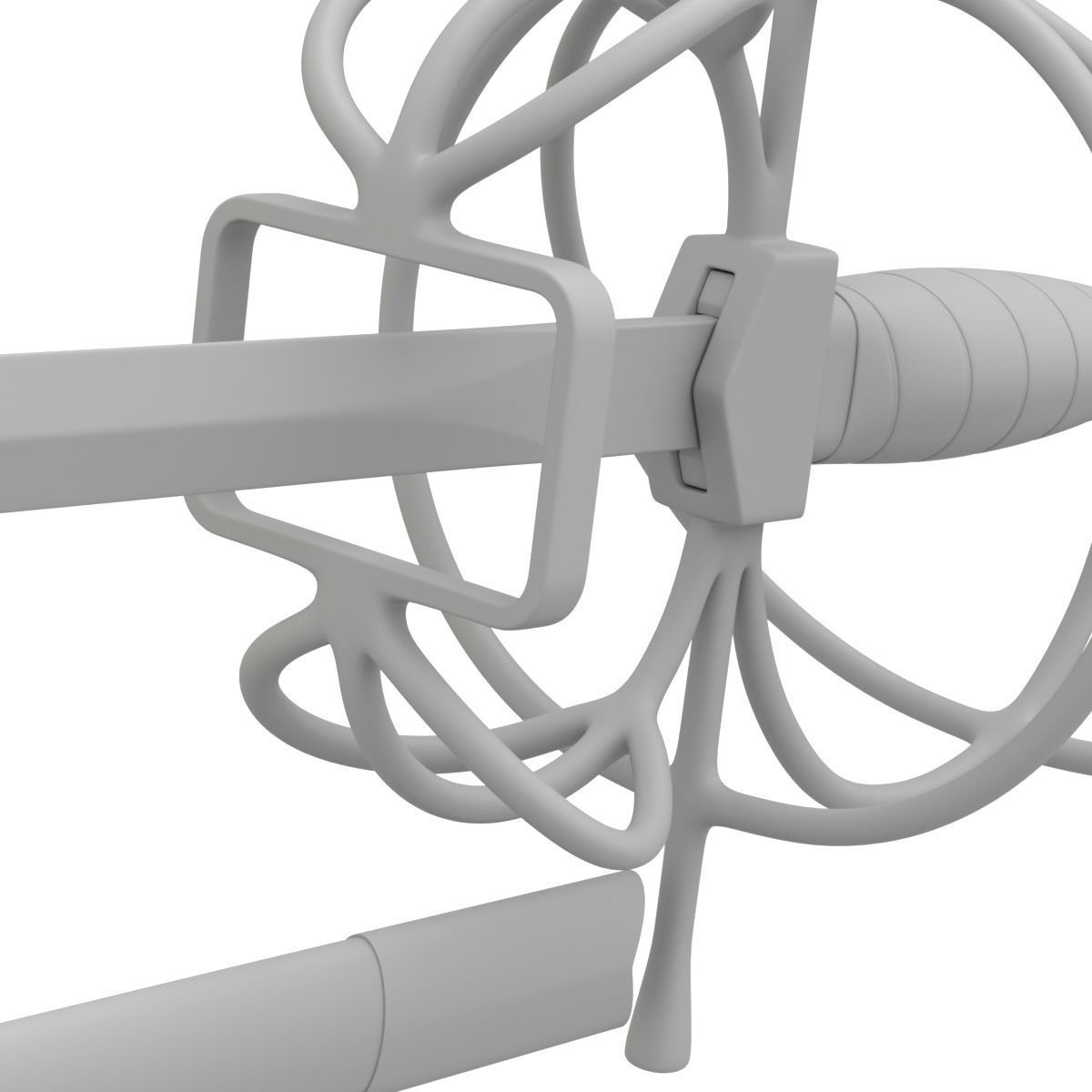Medieval Fencing Sword 3D model | CGTrader
